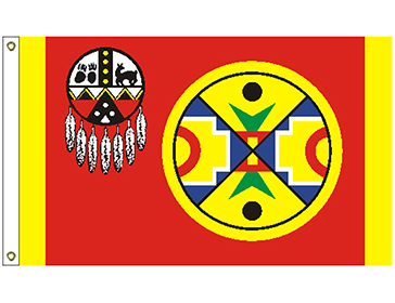 Chippewa Indian Tribe Flag